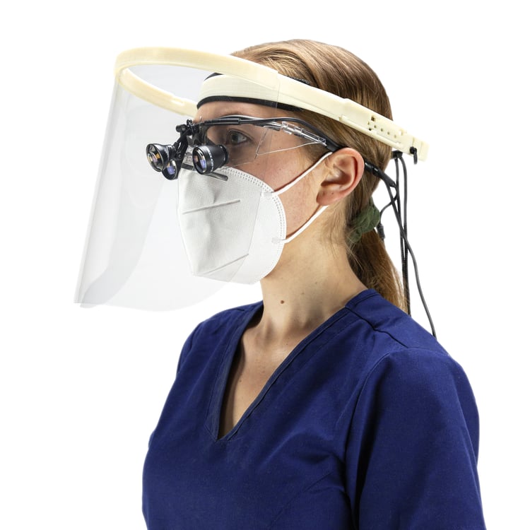 Extend Face Shield Landing Page